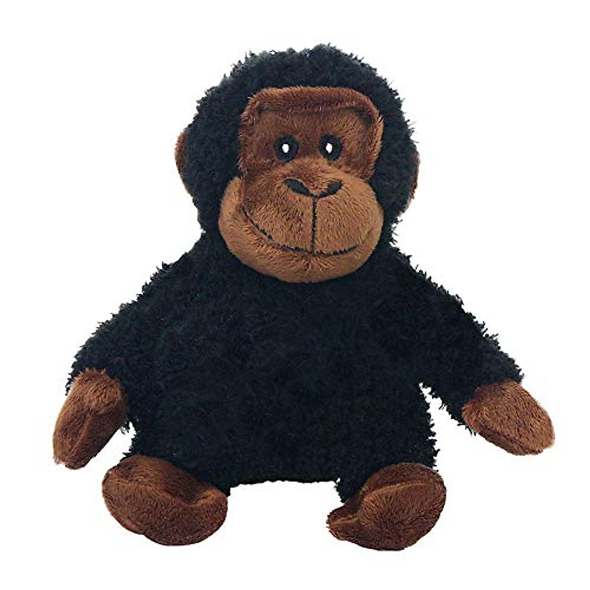 Multipet Dog Look Who's Talking Chimp, Black, 5" (27159),Small, Medium and Large Breeds