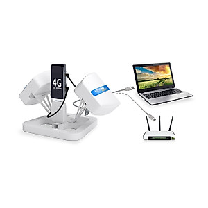 BAS-2003 LTE MiMO Indoor (TS9) 4G/LTE High Gain Signal Booster Antenna for USB dongle (not Included)