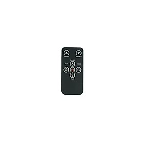 Hotsmtbang Replacement Remote Control for ZAFRO LED 3D Electric Infrared Fireplace Space Heater