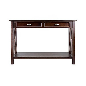 Winsome Wood Xola Occasional Table, Cappuccino finish
