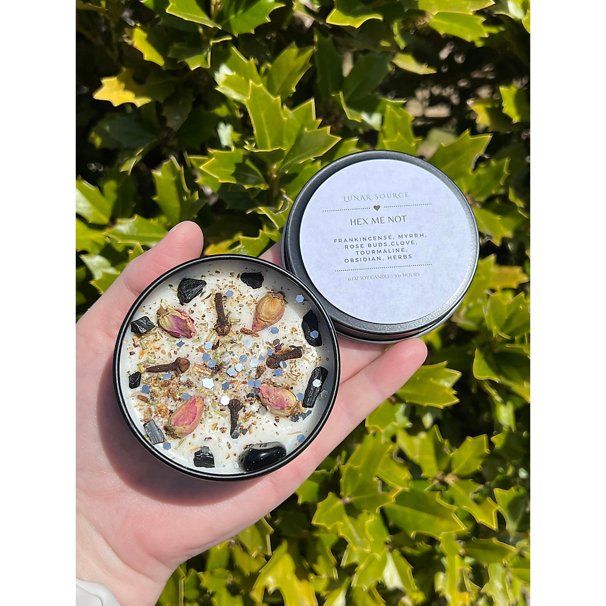 Hex Remover Curse Break Uncrossing Candle | Witchcraft Banishing Reversal Baneful Jinx Protection Intention Crystal Ritual Altar Spell Witchy Gift