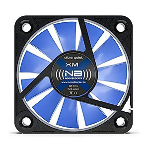 Noiseblocker NB-BlackSilentFan XM2 40x40x10mm Silent Fan, 3800RPM, 14 dBa
