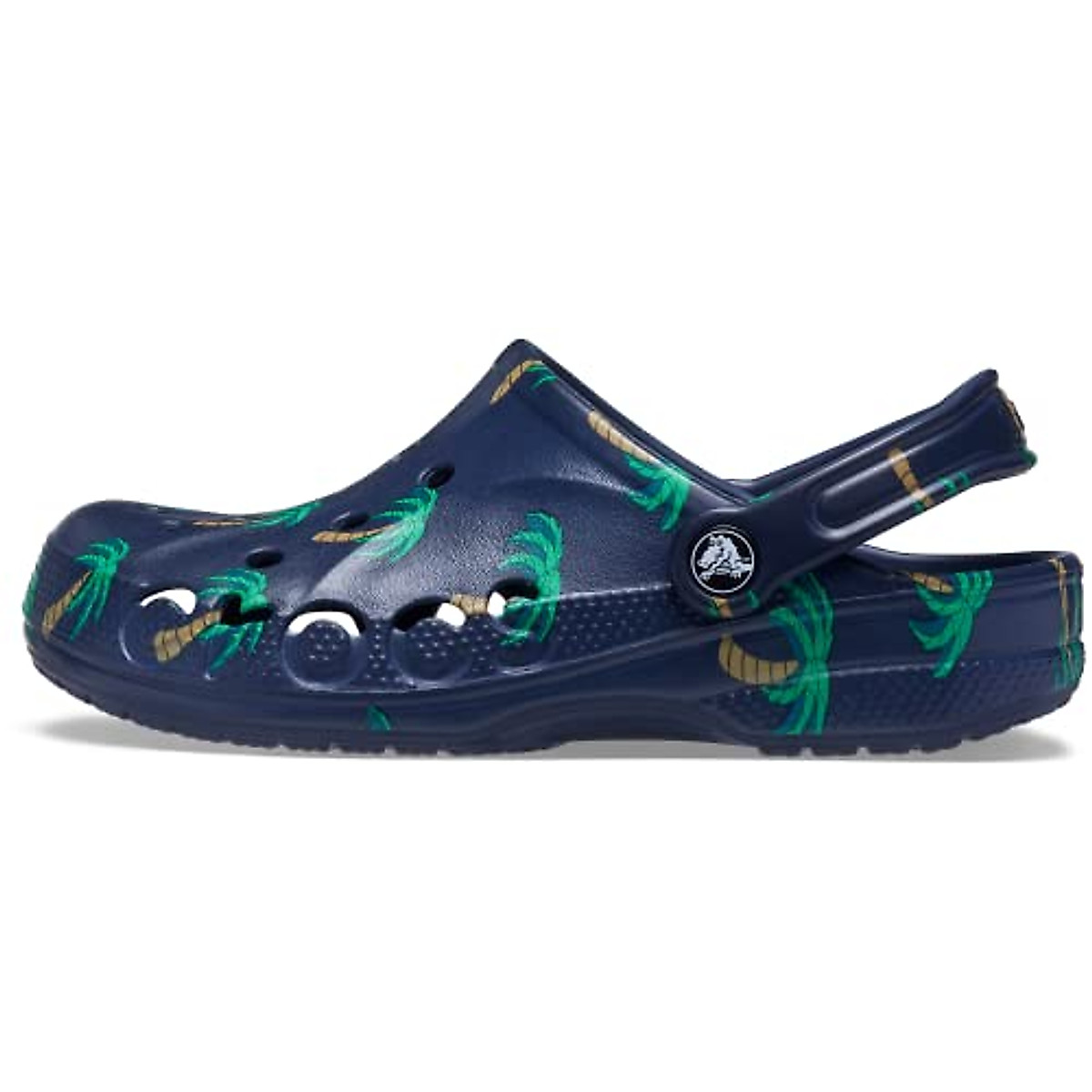 Crocs Unisex Men's and Women's Baya Graphic Clog, Tropical Palm Tree, Numeric_7 US