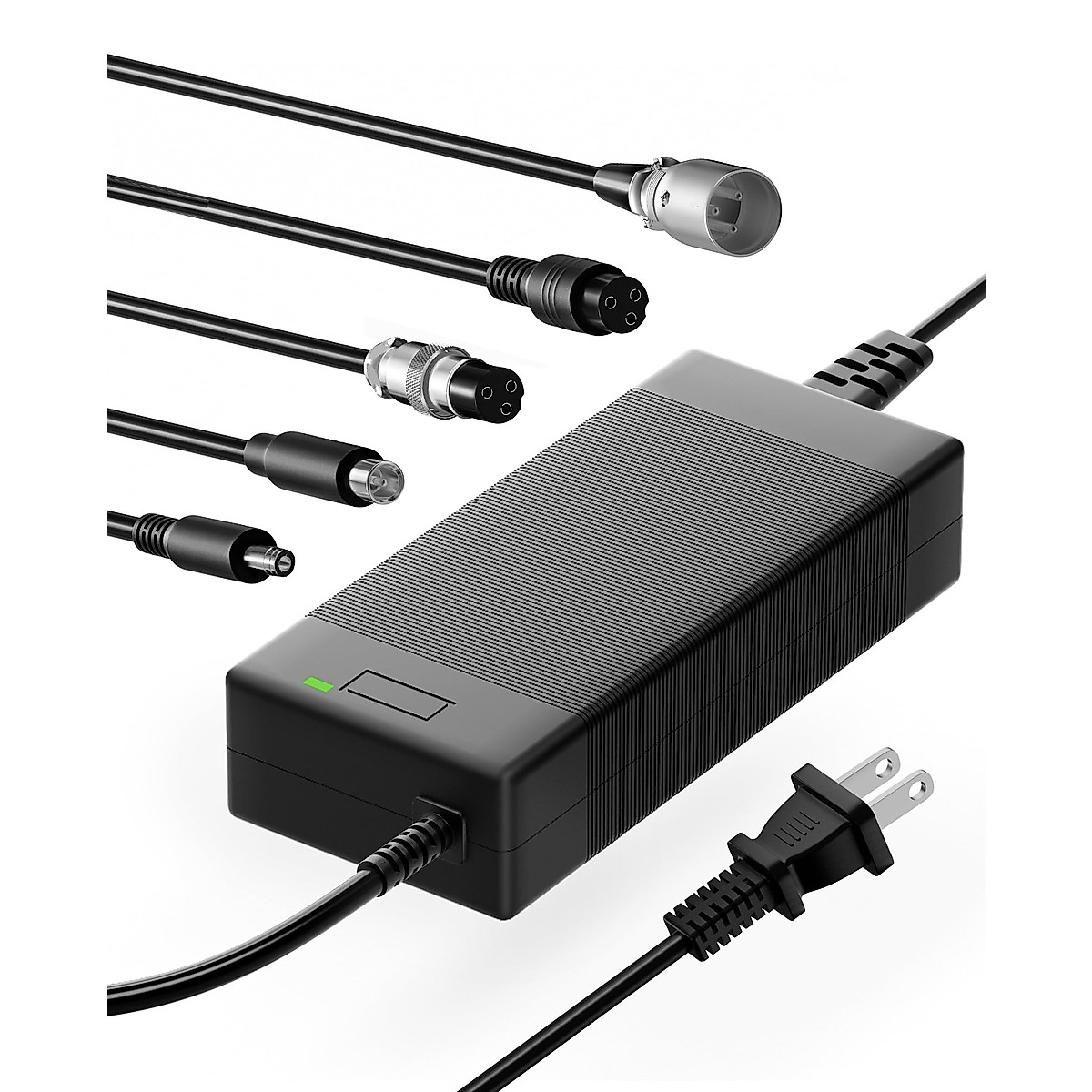 stio Universal Battery Charger for Razor, 29.4V 2A Power Supply 3Prong DC5.5-2.5/2.1 XLR Connector for Wheelchairs, Dirt Quad, Sports Mod 24V Lithium Battery Power Adapter