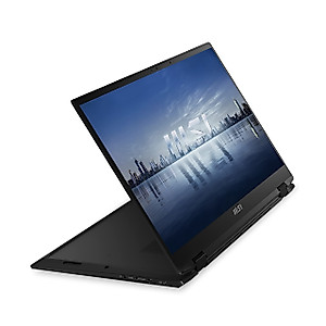 MSI Summit E16 Flip 16" QHD+ 165Hz Touch 2-in-1 Laptop: Intel Core i7-1360P, RTX 4060, 32GB DDR5, 2TB NVMe SSD, 360 Flip, Pen, Win 11 Pro: Ink Black A13VFT-060US
