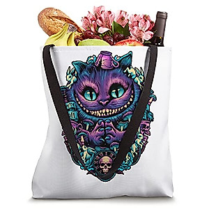 Cheshire Cat shirt Alice in Wonderland Graphic Tote Bag