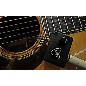 Myers Pickups Dreadnought Acoustic Guitar Microphone with 6 Inch Flexible Micro-Gooseneck