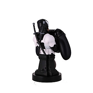 Exquisite Gaming: Deadpool Back in Black: Deadpool Venom - Original Mobile Phone & Gaming Controller Holder, Device Stand, Cable Guys, Licensed Figure