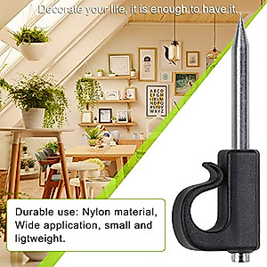 SELEWARE 20 Pieces Q-Hanger, Home Christmas Lights Hanger Hooks for Easy Release Outdoor Wire and Fairy Lights, Heavy Duty 40 LB Capacity