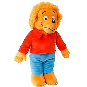 Mighty Mojo The Berenstain Bears Brother Bear Plush Doll - Based on The Berenstain Bears Book - 14 Inch Plush Doll Toy - Officially Licensed - Collectible Stuffed Plush