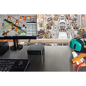 Intel NUC 13 Pro NUC13ANKi5 Mini PC, Intel i5-1340P 12 Cores 4.6GHz, 16GB RAM + 500GB NVMe Gen 4, Intel Iris Xe Graphics 8K, 4 Display Capable, WiFi 6E, Windows 11 Pro (16GB RAM + 500GB NVMe)