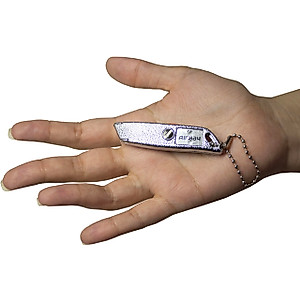 ALLWAY MK4 Chromed Die-Cast Retractable Micro Knife, 2-1/2"