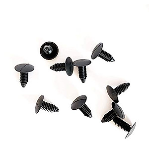 250 pcs Medium Multi-Gauge Rivet 3/16" or 7/32" Hole Patio Strapping Fasteners Webbing Lawn Chair Lounge (Black)