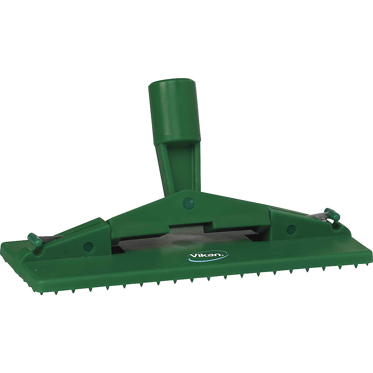 Vikan, Green Pad Holder,Floor,9" x 3.7",PP/SS, 5500