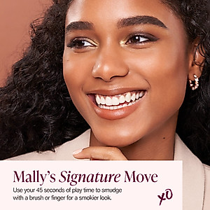 Mally Beauty Evercolor Starlight Waterproof Eyeliner - Caribbean Sea - Smudge-Proof, Longwear, Creamy Gel - Sharpenable Eyeliner