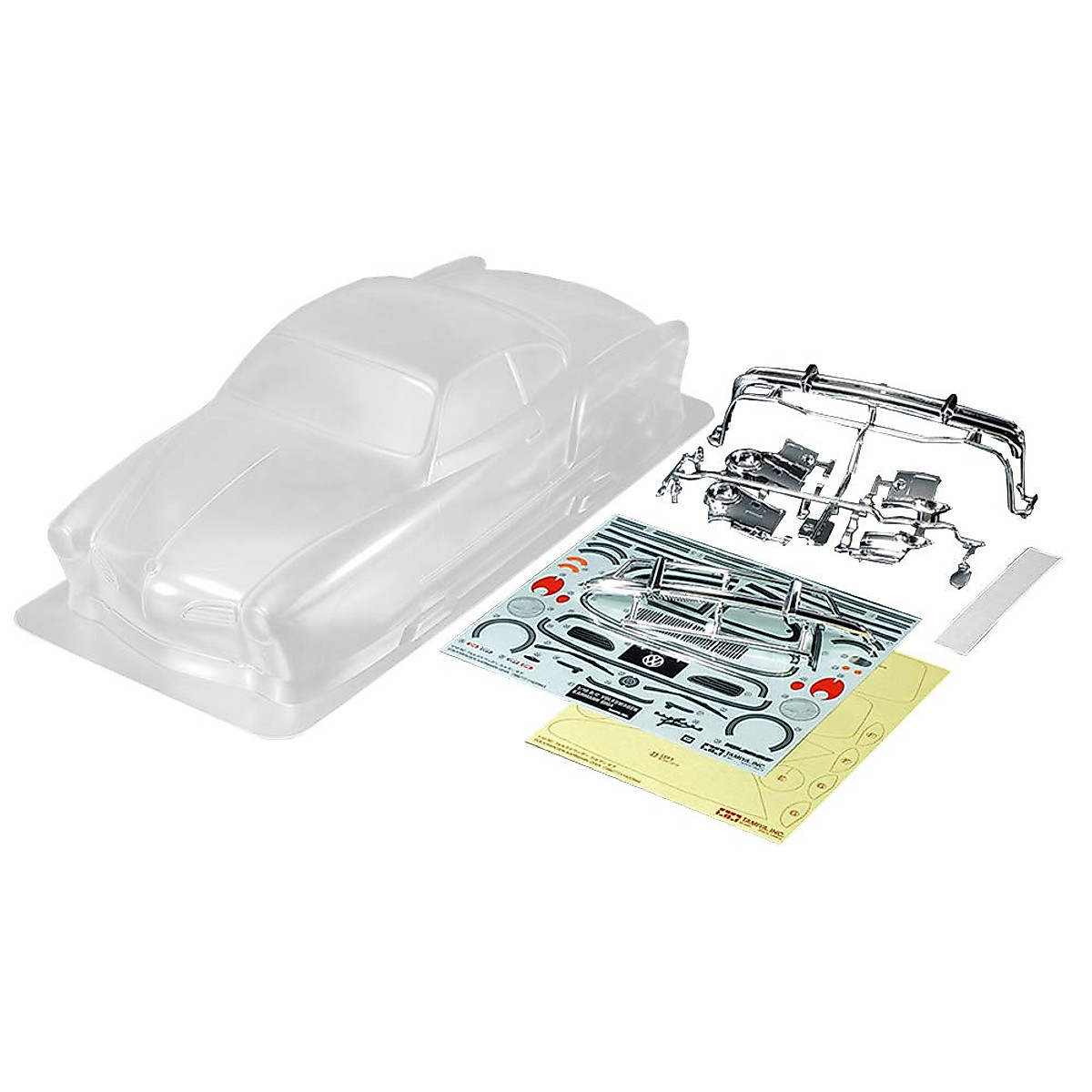 Tamiya 51635 Volkswagen Kit VW Karmann GHIA WB 239 mm Accessories for Remote Control Car Body RC Model Making