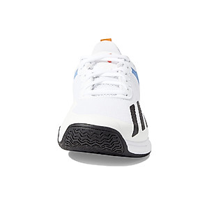 adidas Men's Courtflash Speed Tennis Shoe, White/Black/Black, 11.5