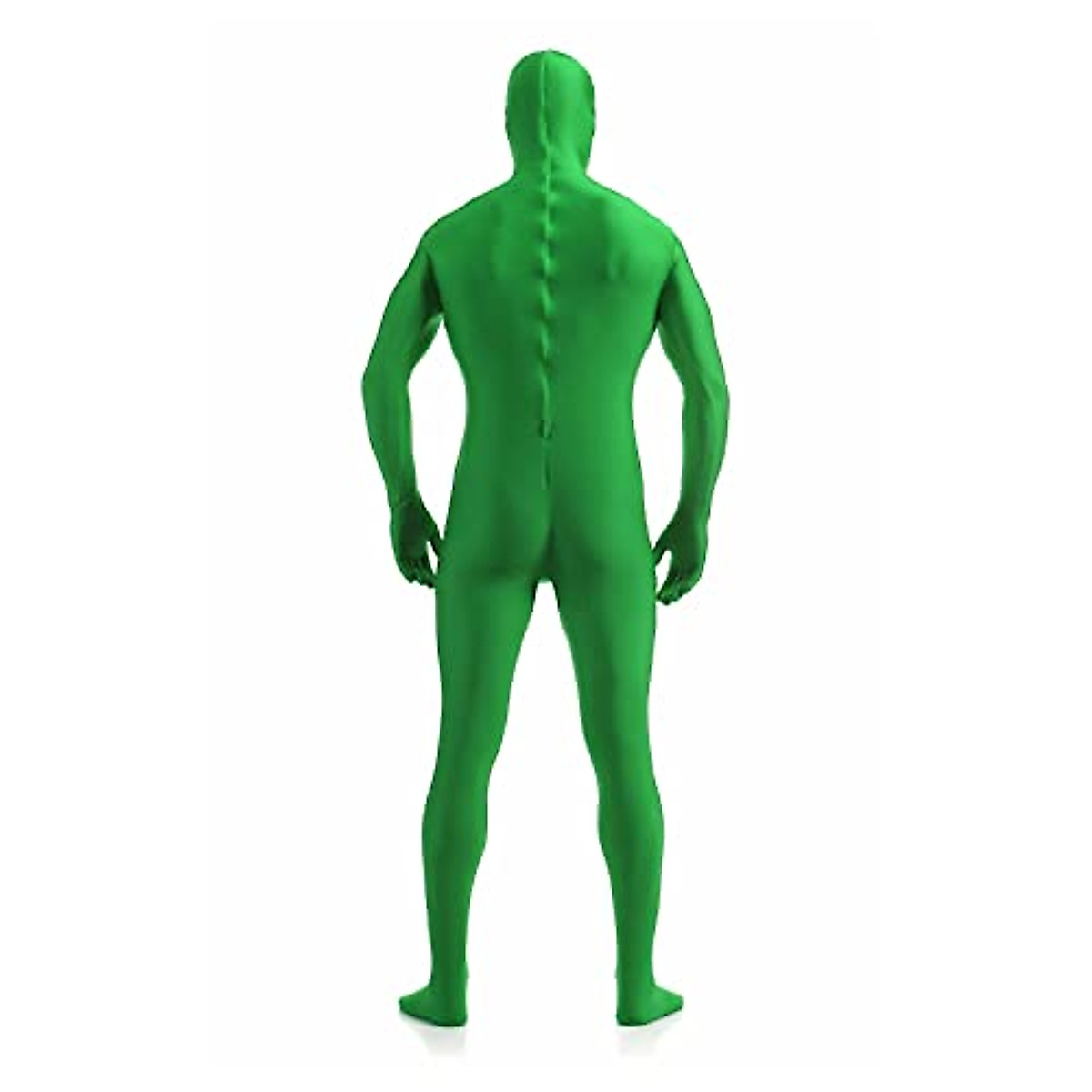 Fotoconic Chromakey Body Suit Green Bodysuit for Photo Video Photography Effect, Spandex Stretch Fit for 170cm to 190cm Height