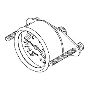 Pressure Gauge for Tuttnauer 1-1/2" Dia. TUG020