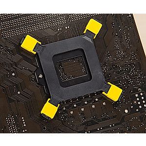 Adjustable Motherboard Backplate CPU Heatsink Mounting Bracket Kit Compatible with Intel LGA 775 1150 1155 1156 1366 Motherboard CPU Radiator Holder Backplate Snap Fix Screw Bolts