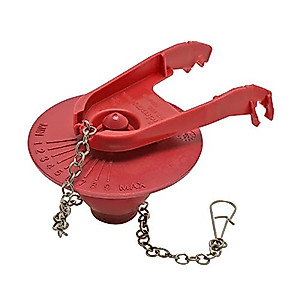 Fluidmaster 400ARHRFCS Universal High Performance PerforMAX Toilet Fill Valve, 2-Inch Flapper and CLICK SEAL 12-Inch Toilet Connector Repair Kit