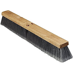 SPARTA Flagged Sweep Floor Sweep for Catering, Buffets, Restaurants, Stainless Steel, 24 Inches, Gray