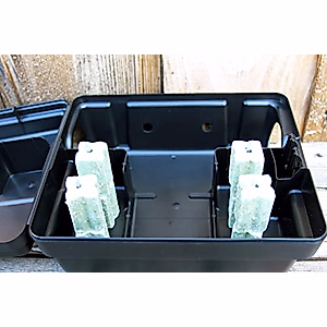 Tomcat Bait Station - Set of 6 Outpost Rat Bait Stations, Complete Rodent Control Solution