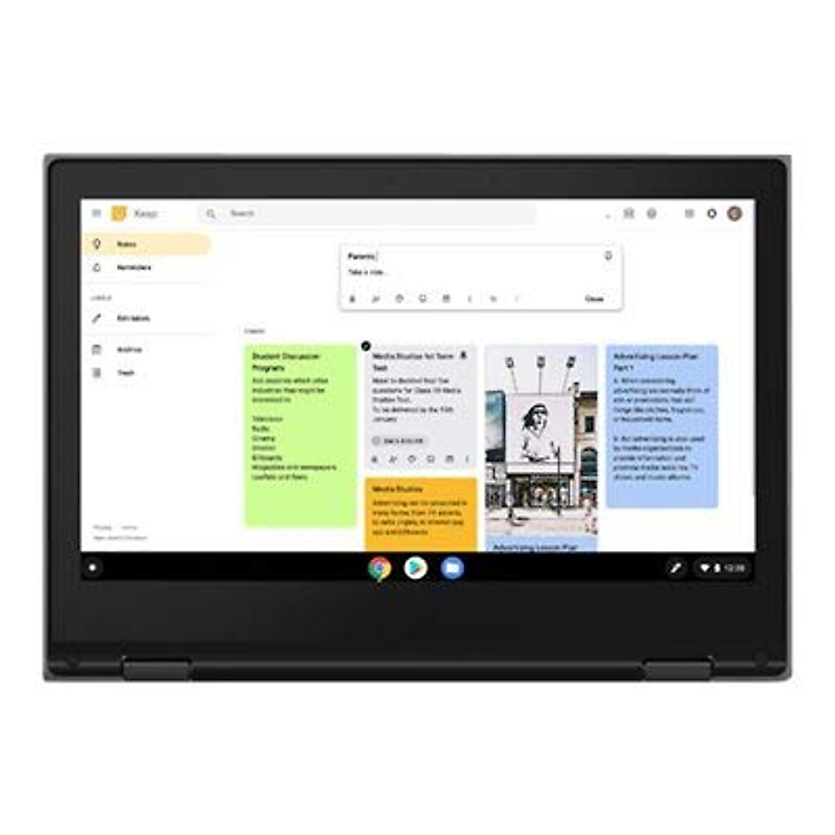 Lenovo 500e Chromebook 2nd Gen 81MC001EUS 11.6" Touchscreen 2 in 1 Chromebook - HD - 1366 x 768 - Intel Celeron N4120 Quad-core (4 Core) 1.10 GHz - 4 GB RAM - 32 GB Flash Memory - Black