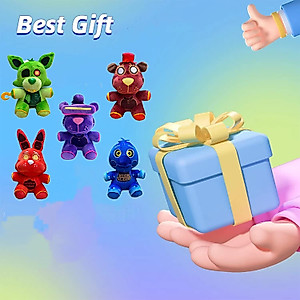 Security Breach FNAF Plushies Set - Modern Plushes for Game Fans