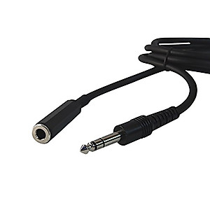 Your Cable Store 15 Foot 1/4 Inch Stereo Extension Cable Male/Female