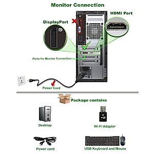 Dell OptiPlex 7040 Small Form Computer Desktop PC, Intel Core i5-6500 3.20GHz Processor, | 16GB Ram, 256GB SSD | HDMI, AMD Radeon RX-550 4GB Graphics, Wireless WiFi, Windows 10 (Renewed)