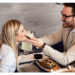 Utopia Home [24 Pack, Ivory] Cloth Napkins 17x17 Inches, 100% Polyester Dinner Napkins with Hemmed Edges, Washable Napkins Ideal for Parties, Weddings and Dinners