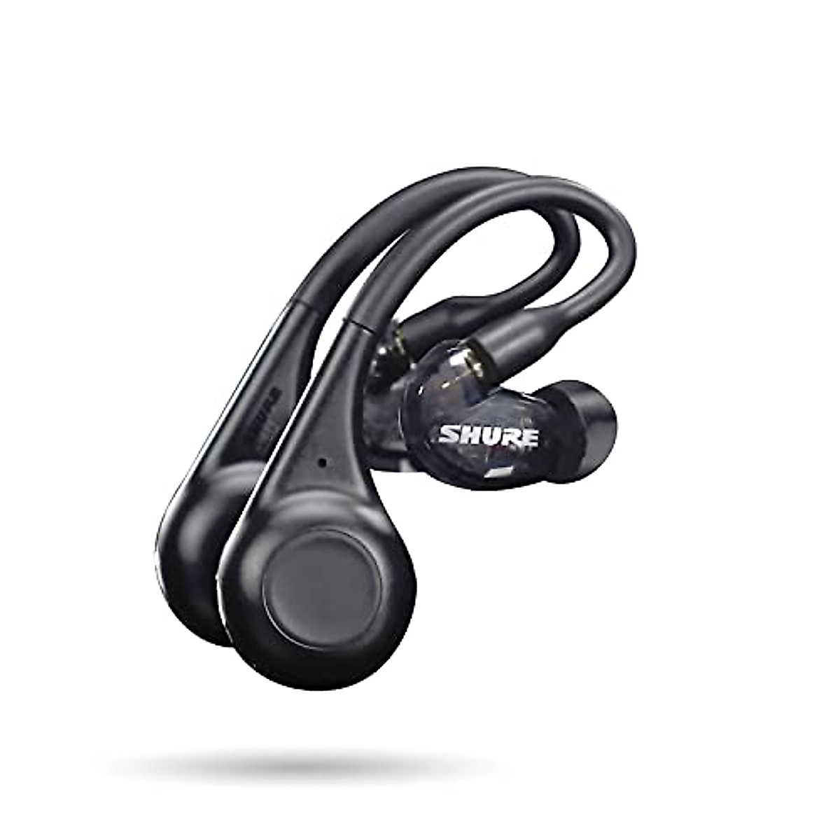 Shure Aonic 215 Tw2 in Ear Wireless Headphones, Black & Shure Universal Communication Cable, Black