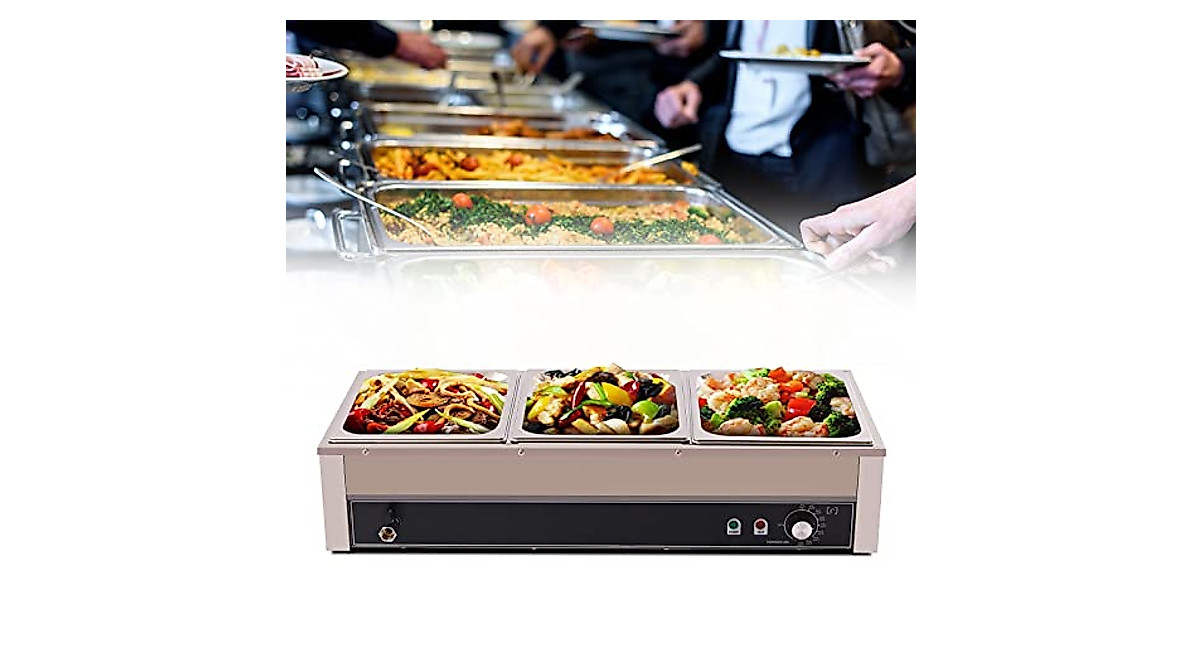 1500W Electric Buffet Warmer - Keep Food Perfectly Warm