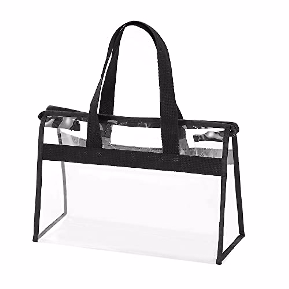 EZEKMAF Clear Dustproof Bags, 15×10×7 Inch Dust Cover Protector Storage Organizer Zipper, Hanging Transparent Hand Purse Box Organization for Closet Shelf, Makeup Clothes, Home Travel Stadium