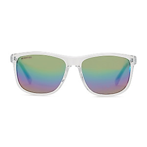 Foster Grant Sun Luv Be Unique Square Sunglasses, Crystal, 56mm, (10261640)