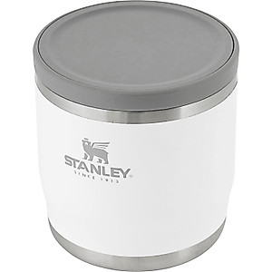 Stanley Adventure Togo Vacuum Food Jar, 0.35 L; White, Thermal, Cold Retention, Lunch Jar, Soup Jar, Bento Box, Dishwasher Safe