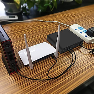 TalentCell Mini UPS Uninterrupted Power Supply 27000mAh 97.2Wh Lithium ion Backup Battery Pack with DC 12V/9V and 18W USB-A/USB-C PD Output for Router/Modem/LED Light, CCTV Camera, Smartphone and more