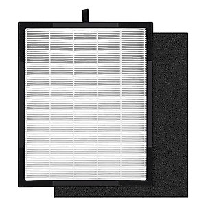 Replacement HEPA Filter Compatible with Zigma Aerio-300 Air Purifier: 1 High-Efficiency HEPA Filters - 1 Carbon Pre-Filters