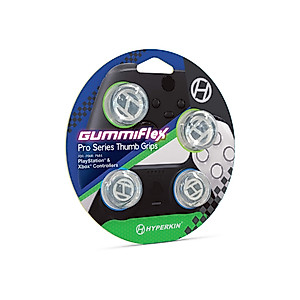 "GummiFlex™" Pro Series Thumb Grips (4 Pack) for PlayStation® and Xbox® Controllers
