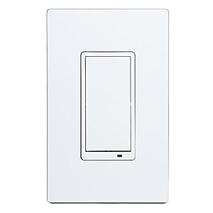 GOCONTROL RA45110 Z-Wave Smart 3-Way Switch and Dimmer, White