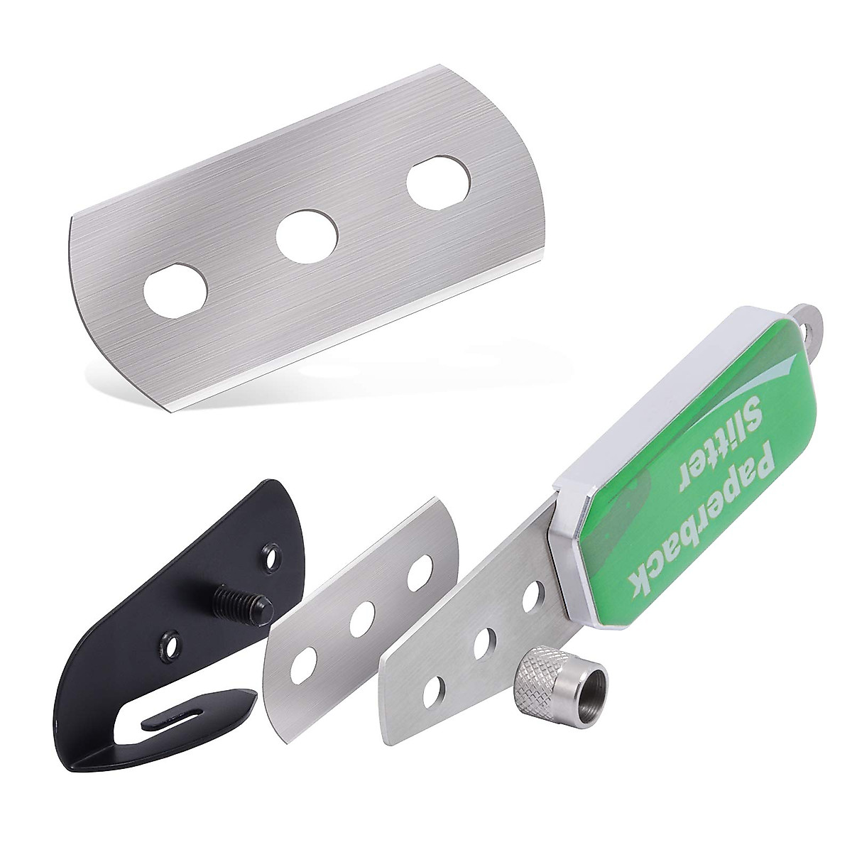 Gomake Replacement Blades for Bodyguard Vinyl Backing Cutter Knife, Stainless Steel, Pack of 50