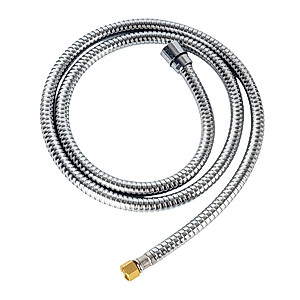 Socila Professional Stainless Steel Shampoo Bowl Hose - 1/2" Thread Sprayer Head to 1/4" Thread Water Pipe for Barber Shop & Salon Sink Replacement Part for Faucet and Sprayer