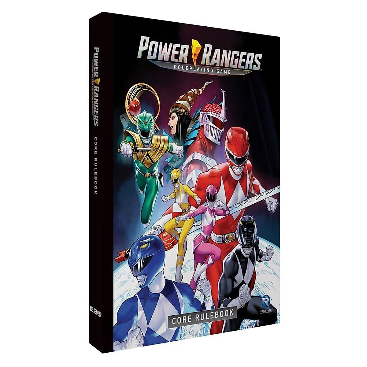 Renegade Game Studios Power Rangers Roleplaying Game Core Rulebook, Hardcover Full Color 260 Pages Ages 14+