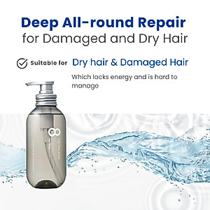 8 THE THALASSO Smooth Series: Normal to Oily Shampoo, Unique Thalasso Stem Cells with Deep Sea Water & Marine Collagen, Chemical-Free, Moisturizing & Smoothing, 475mL /16.06 fl oz