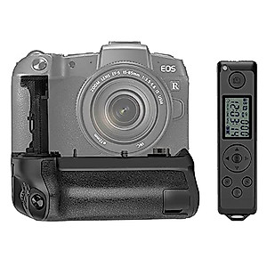 Neewer Vertical Battery Grip with 2.4G Wireless Remote Control ，Compatible with Canon EOS R Mirrorless Digital Camera，Replacement for BG-E22，Works with LP-E6N/LP-E6NH Battery (Battery Not Included)