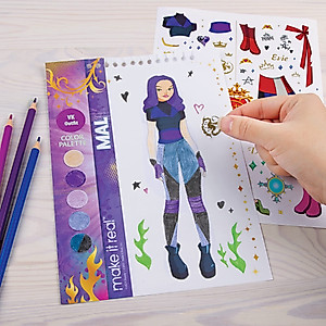 Make It Real - Disney Descendants Royal Wedding Sketchbook with Tracing Light Table. Fashion Design Tracing and Drawing Kit for Girls