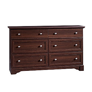 Sauder Palladia Armoire, Select Cherry Finish & Palladia Dresser, Select Cherry Finish