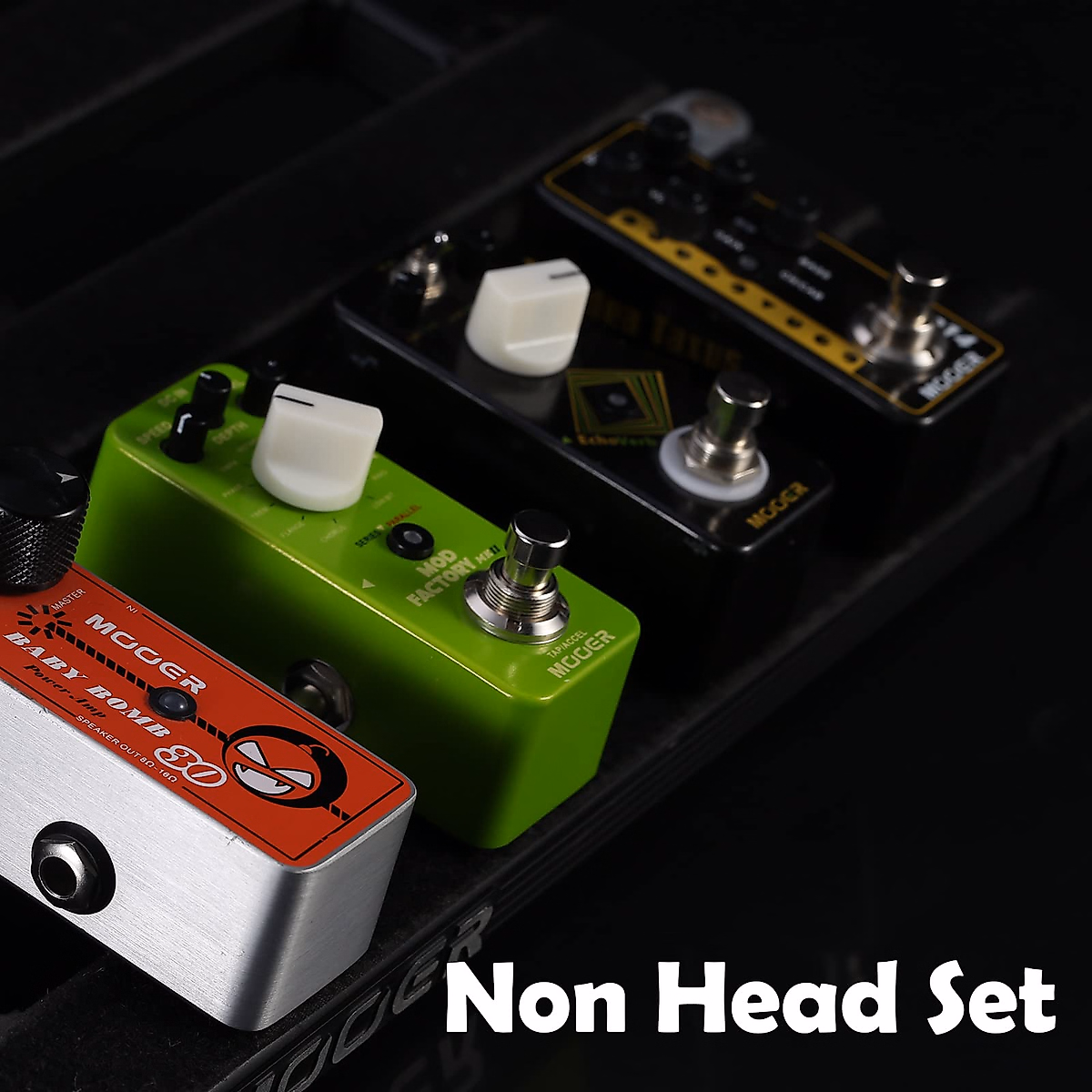 MOOER MOD Factory MKII with 11 Different Modulation Effects, Chorus, Flange, Tremolo, Phase, Low-bit, Ring Modulator, Real-time Tap Tempo, Acceleration Function