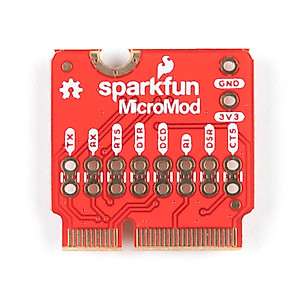 SparkFun MicroMod Update Tool-CH340C USB-Serial Converter 8 Pairs of PTH Connections w/Split pad Jumper Links 3.3V Interface MicroMod Asset Tracker Carrier Board or SARA-R510M8S Module USB-C